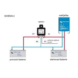 Propojovač baterií Cyrix-ct 12-24V 120A KIT | needs.cz
